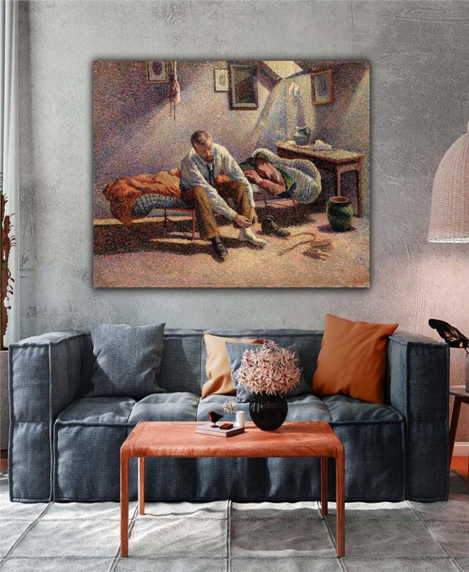 Maximilien Luce Morning Interior 1890 Canvas Print Wall Art,luce ...