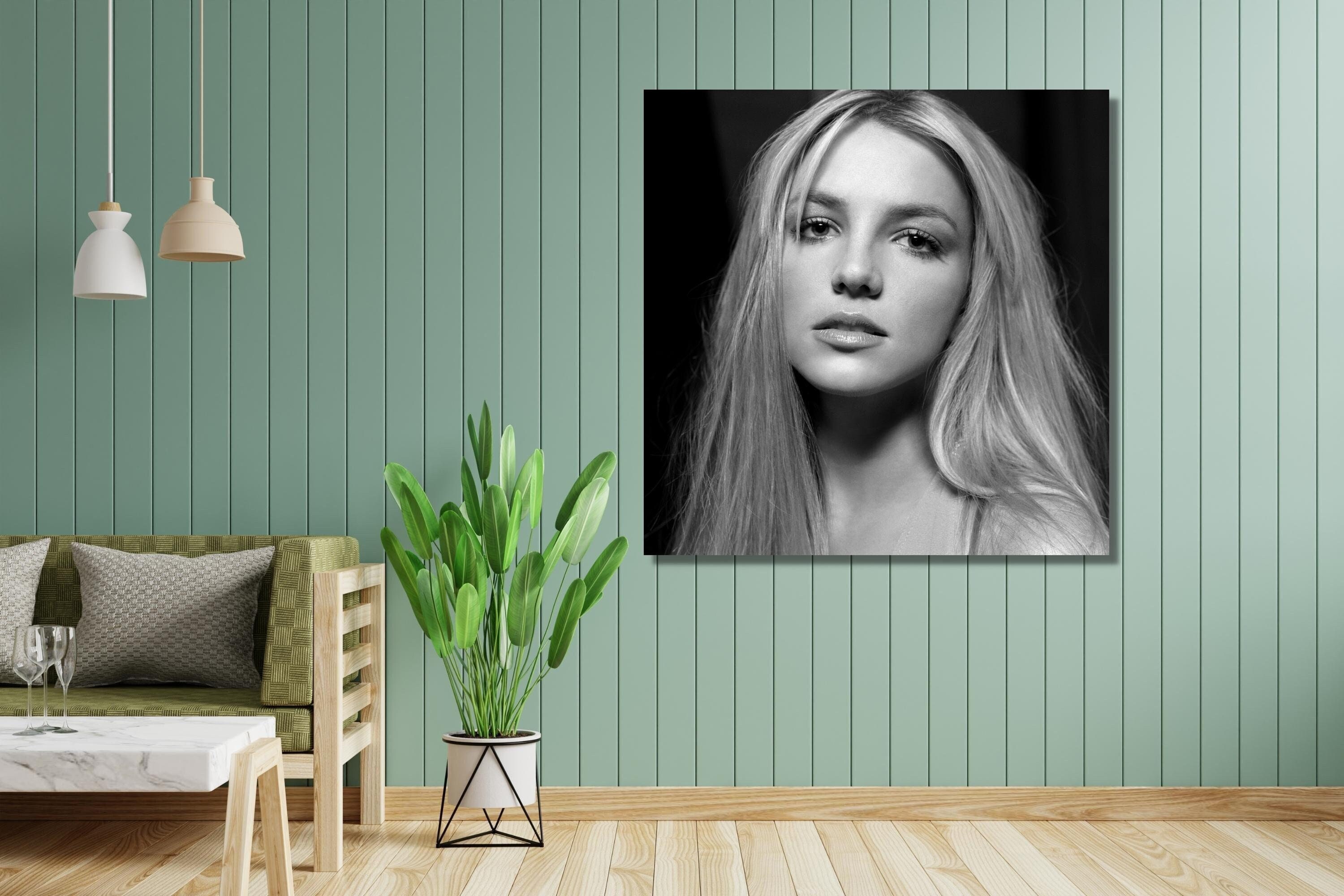 Britney Spears Canvas Wall Art, Britney Spears Poster, Britney Spears ...