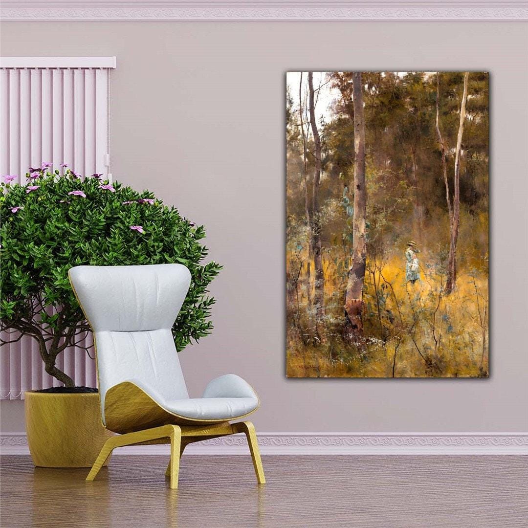 Frederick Mccubbin Lost 1886 Canvas Print Wall Art,mccubbin Print ...