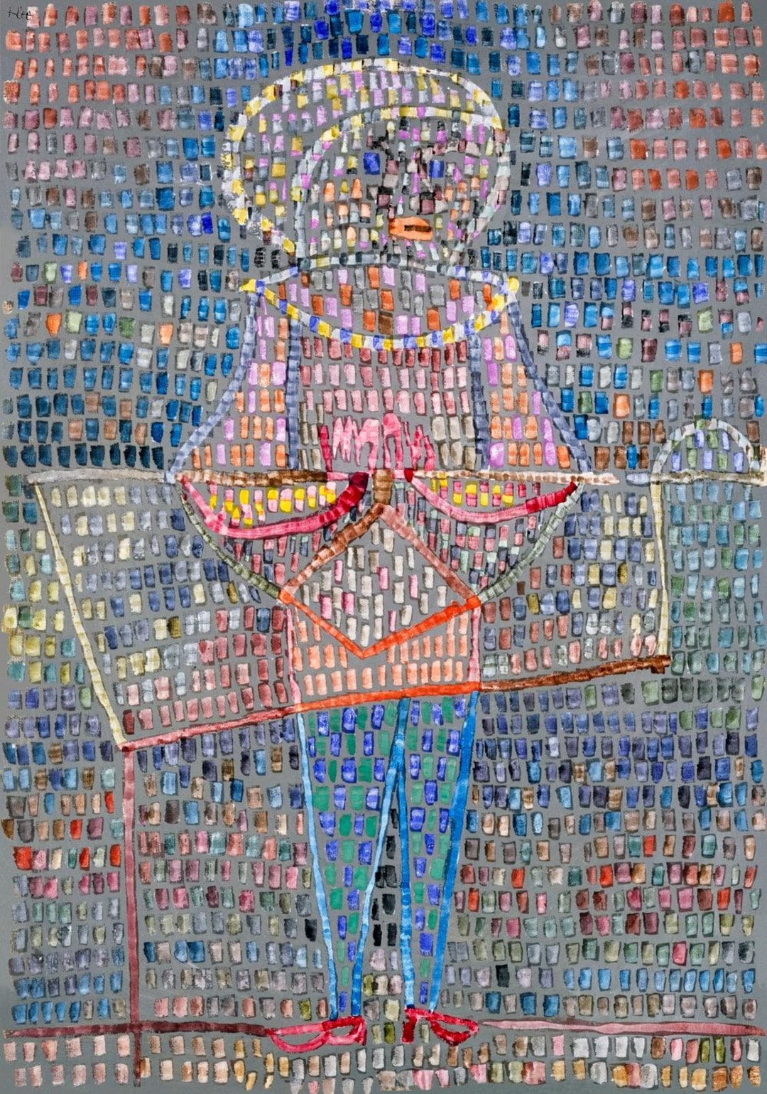 Paul Klee Boy in Fancy Dress 1931 Canvas Print Wall Art,klee Print,klee ...