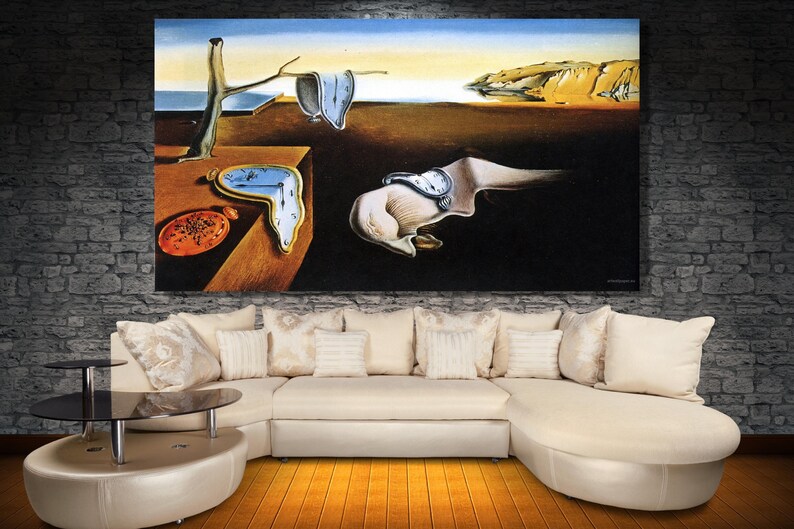 Salvador Dali the Persistence of Memory Poster 1931, Salvador Dali ...
