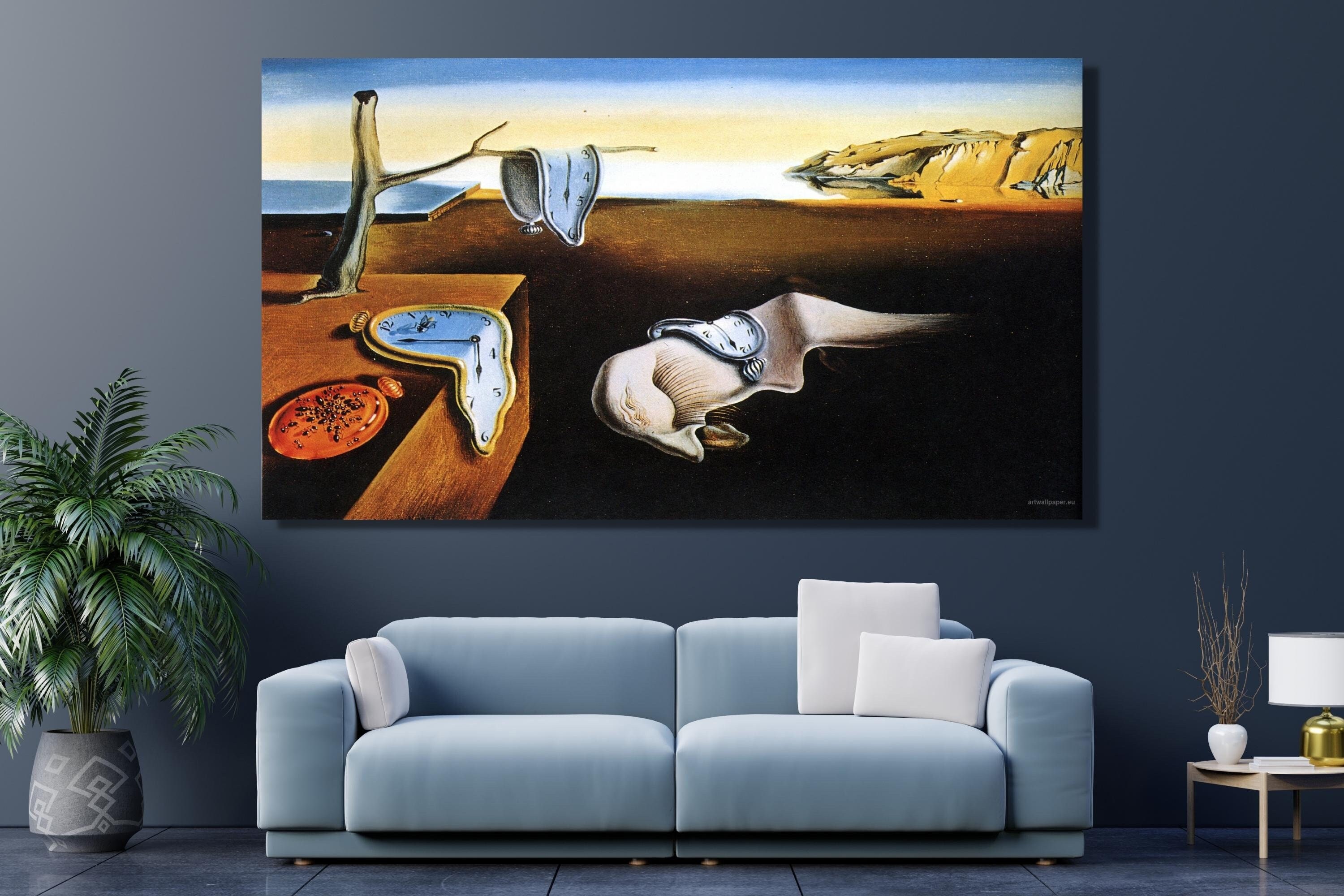 Salvador Dali the Persistence of Memory Poster 1931, Salvador Dali ...