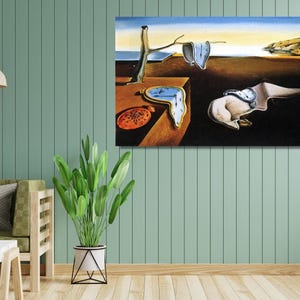 Salvador Dali the Persistence of Memory Poster 1931, Salvador Dali ...