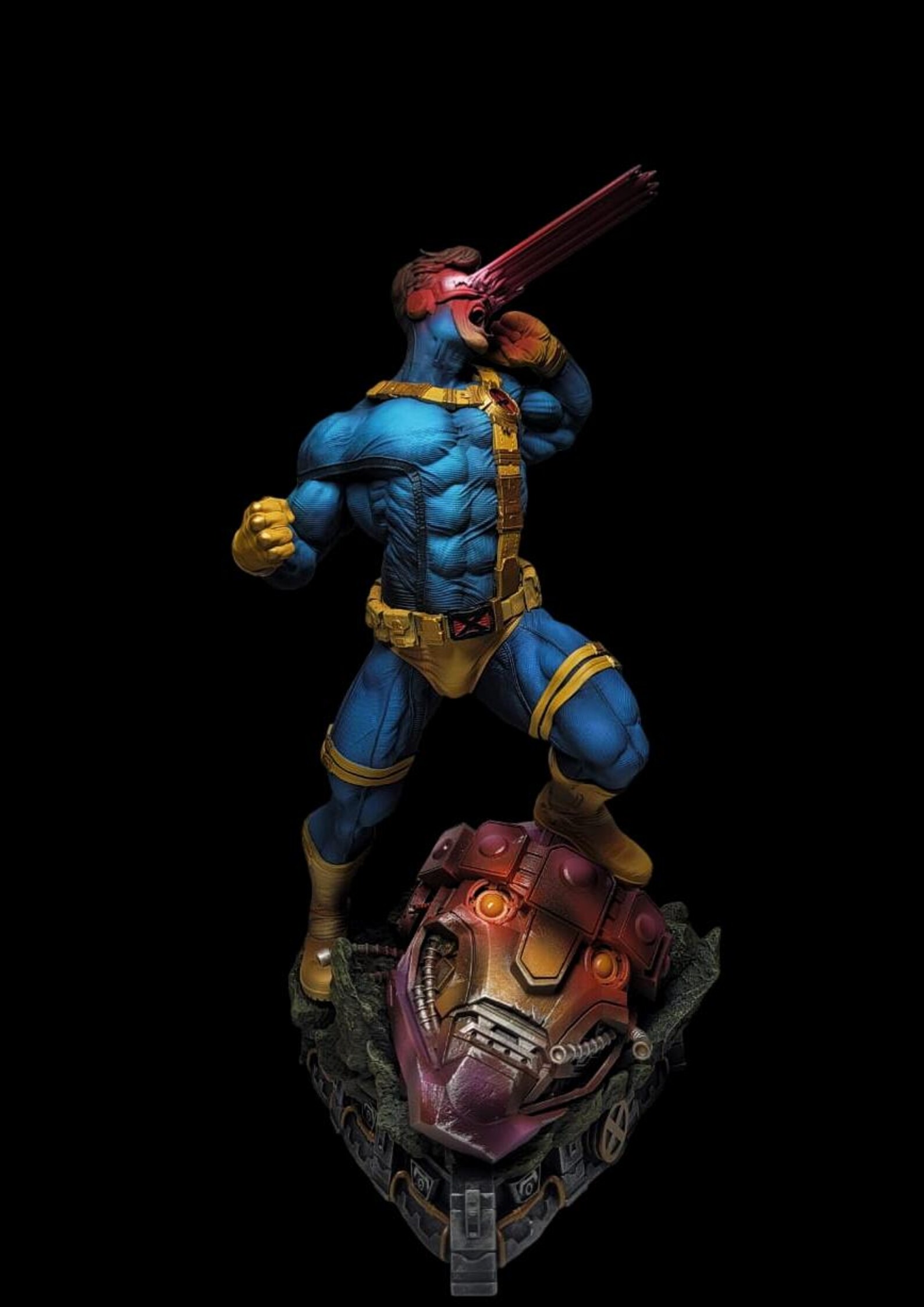 Cyclops X-men Resin Statue, Hand-painted Collectible, 40cm - Etsy