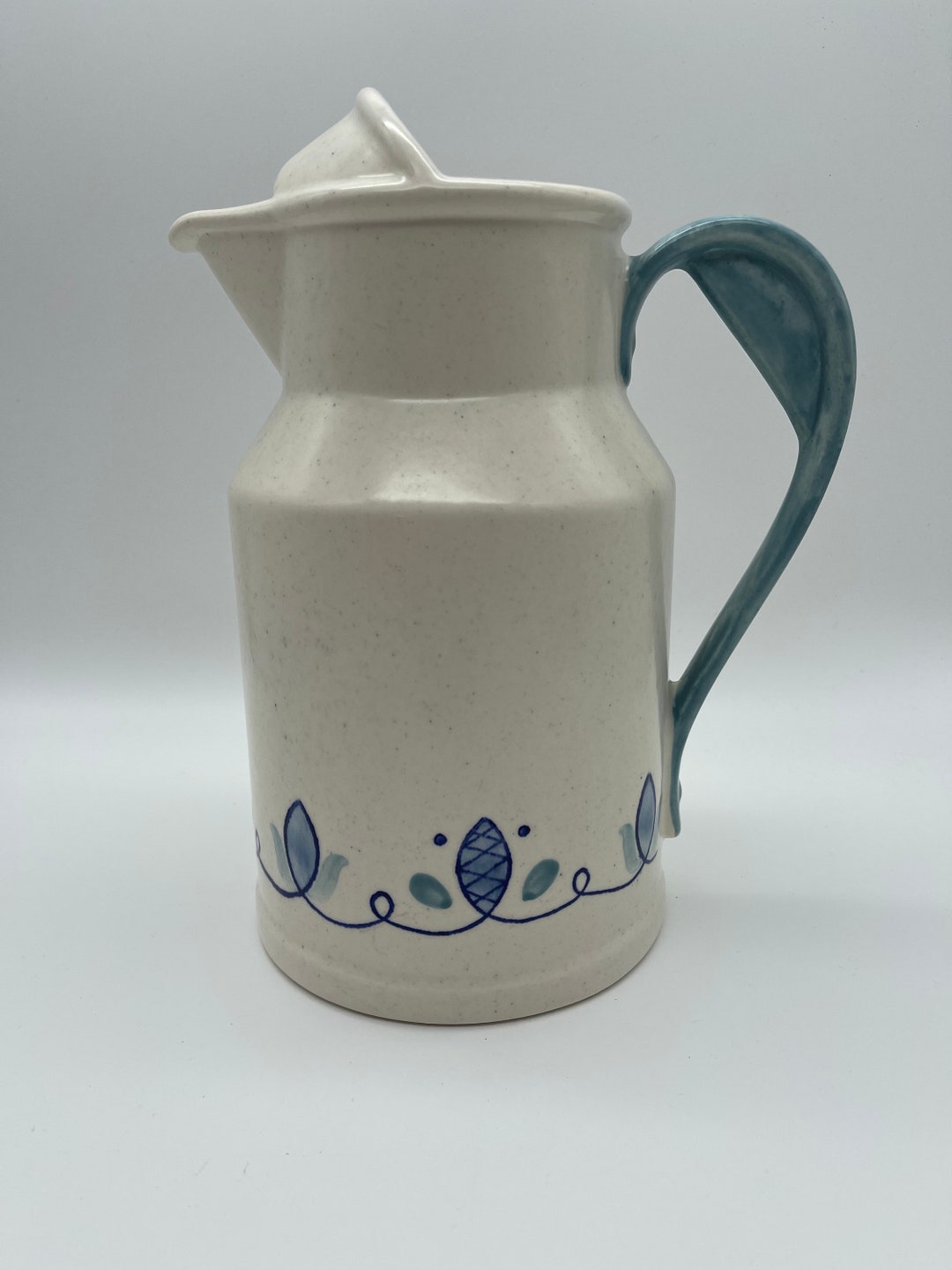 Metlox Poppy Trail Cape Cod Large Pitcher Made in California - Etsy
