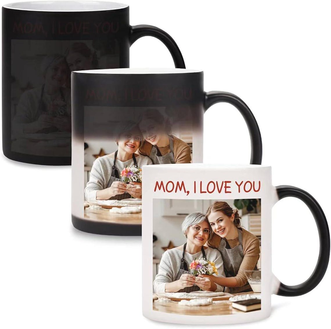 Personalised Magic Mug With Custom Text Personalized Mug or Your Custom ...