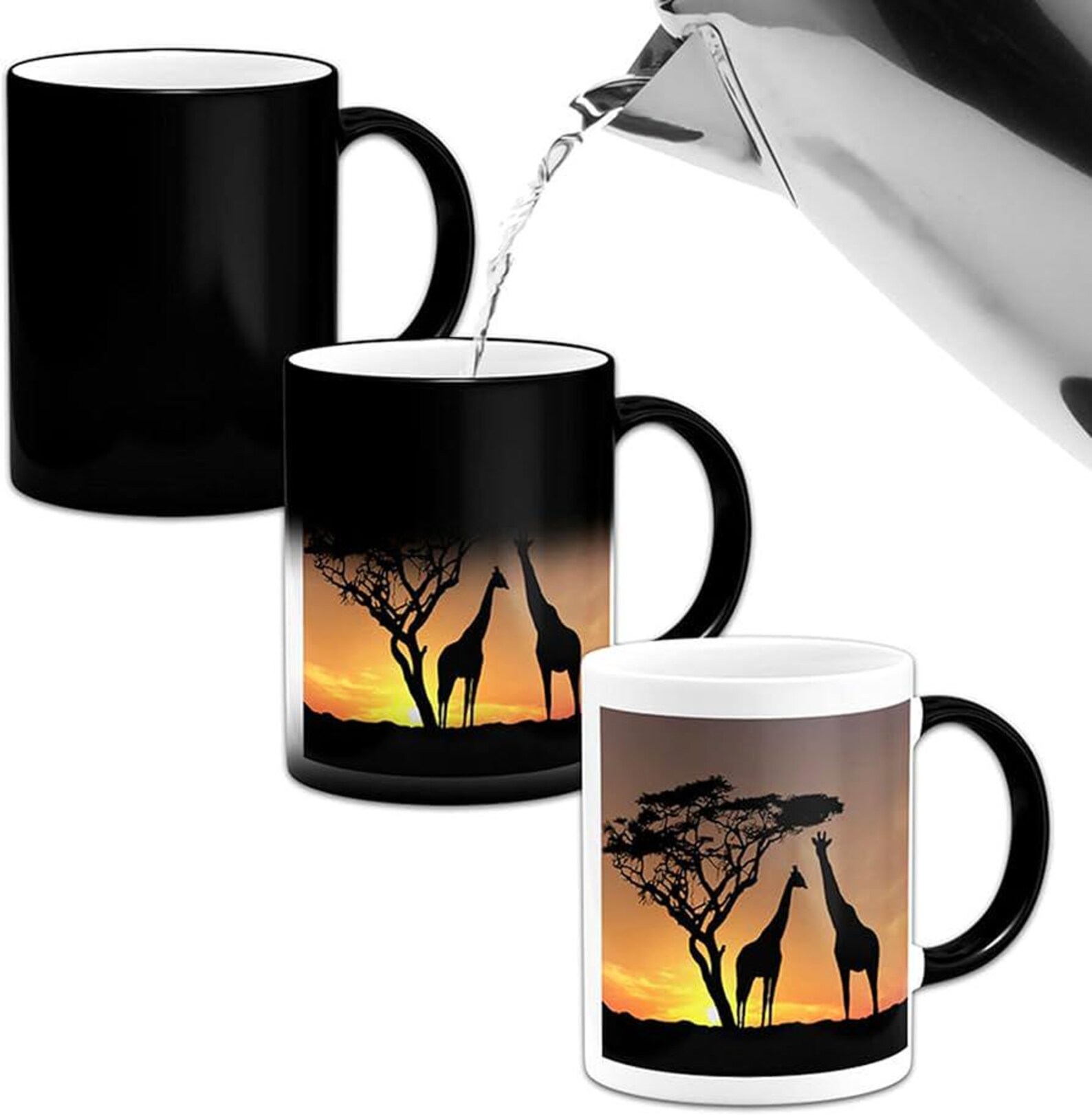 Personalised Magic Mug With Custom Text Personalized Mug or Your Custom ...