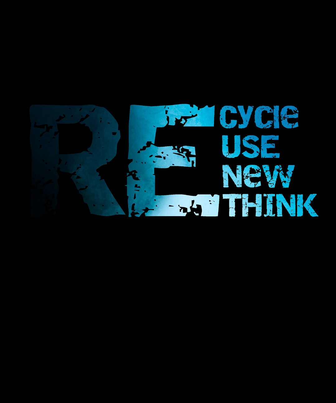 Vintage Recycle Reuse Renew Rethink Png, Retro Science Png, Crisis ...