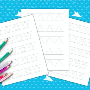 Printable Tracing Alphabet Workbook Preschool Printable Writing ...