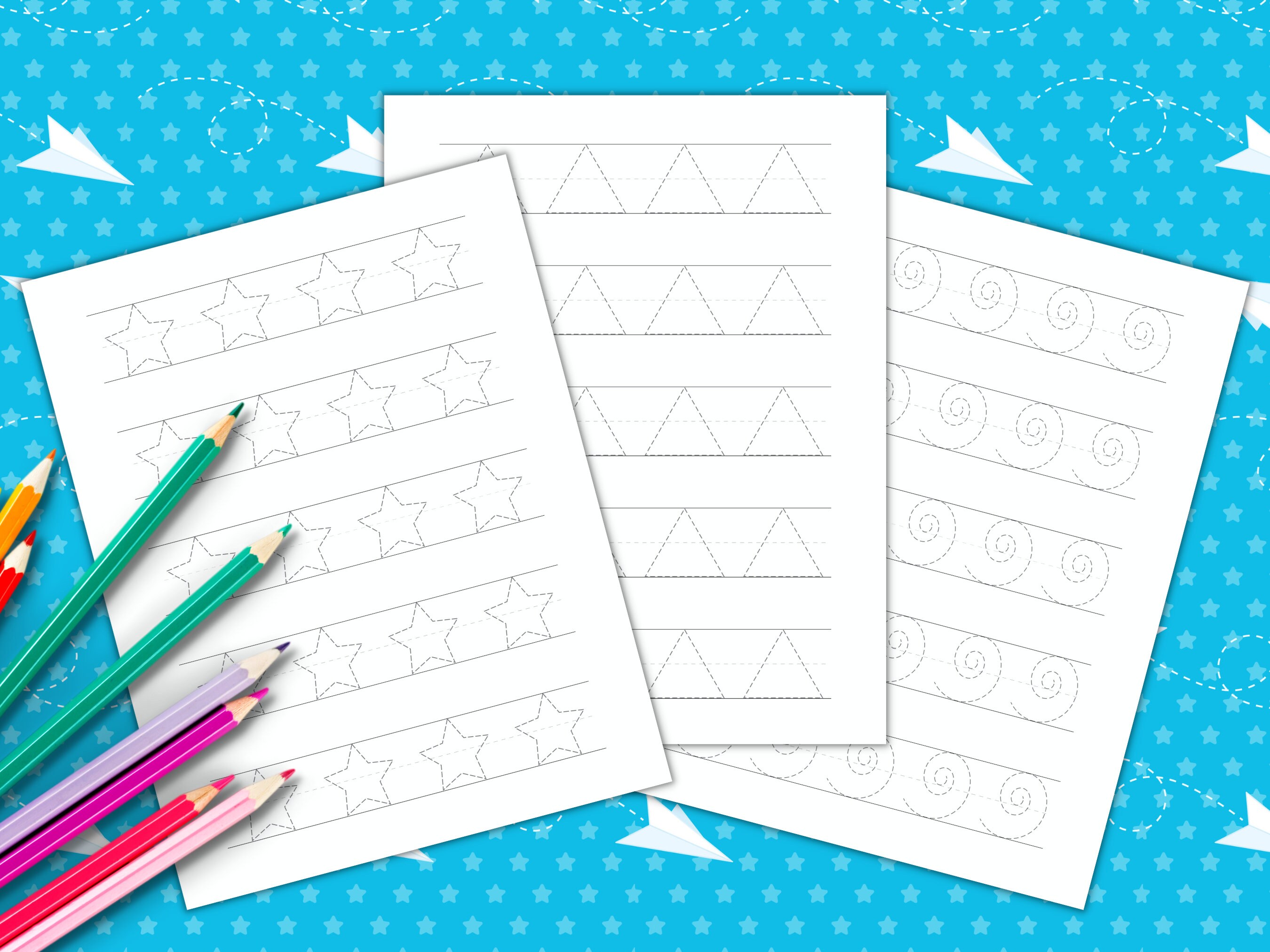 Printable Tracing Alphabet Workbook Preschool Printable Writing ...