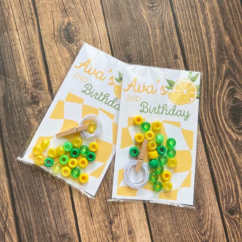Lemonade Party Favor - Etsy