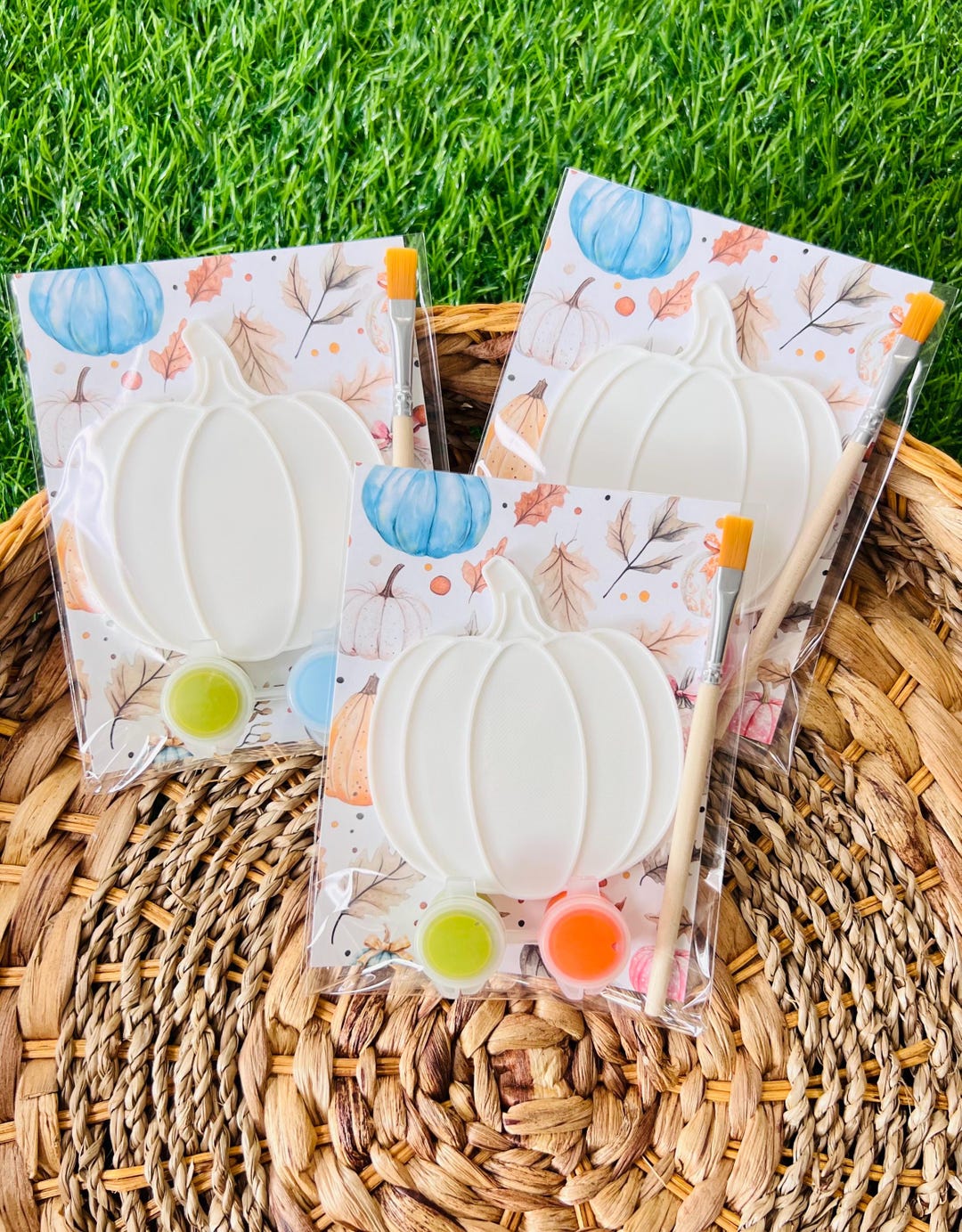Pumpkin Painting Kit: Fall Thanksgiving Kids Activity - Etsy