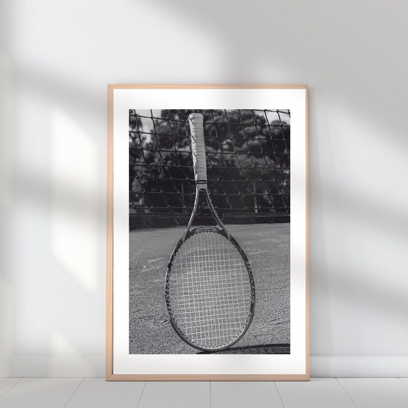 Tennis Print - Etsy
