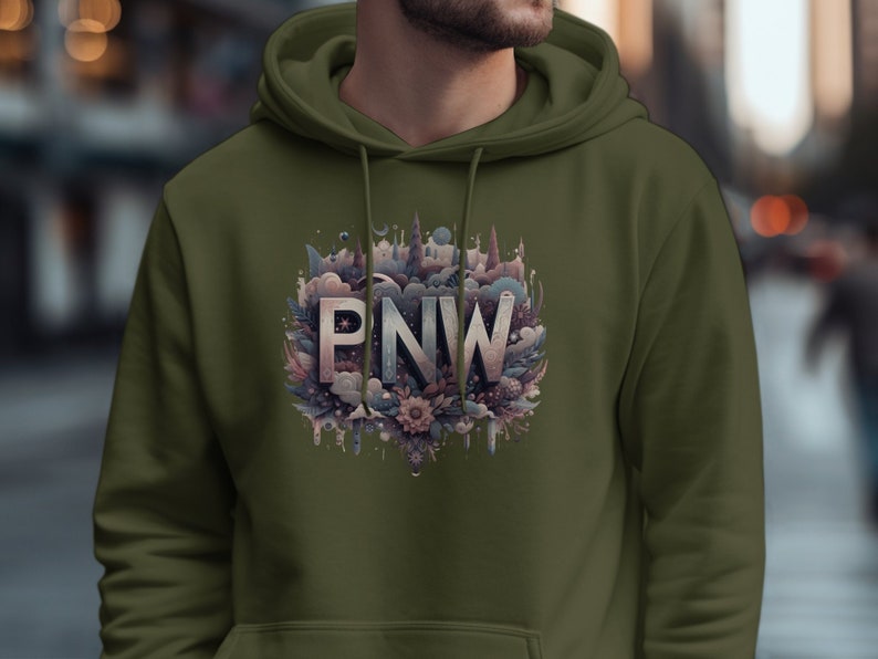 PNW Pacific Northwest Graphic Tee, V-neck, Hoodie, Sweatshirt - Etsy