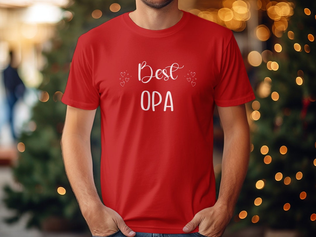 Best Opa Shirt, Grandpa Shirt, New Grandpa Shirt, Gift for New Grandpa ...