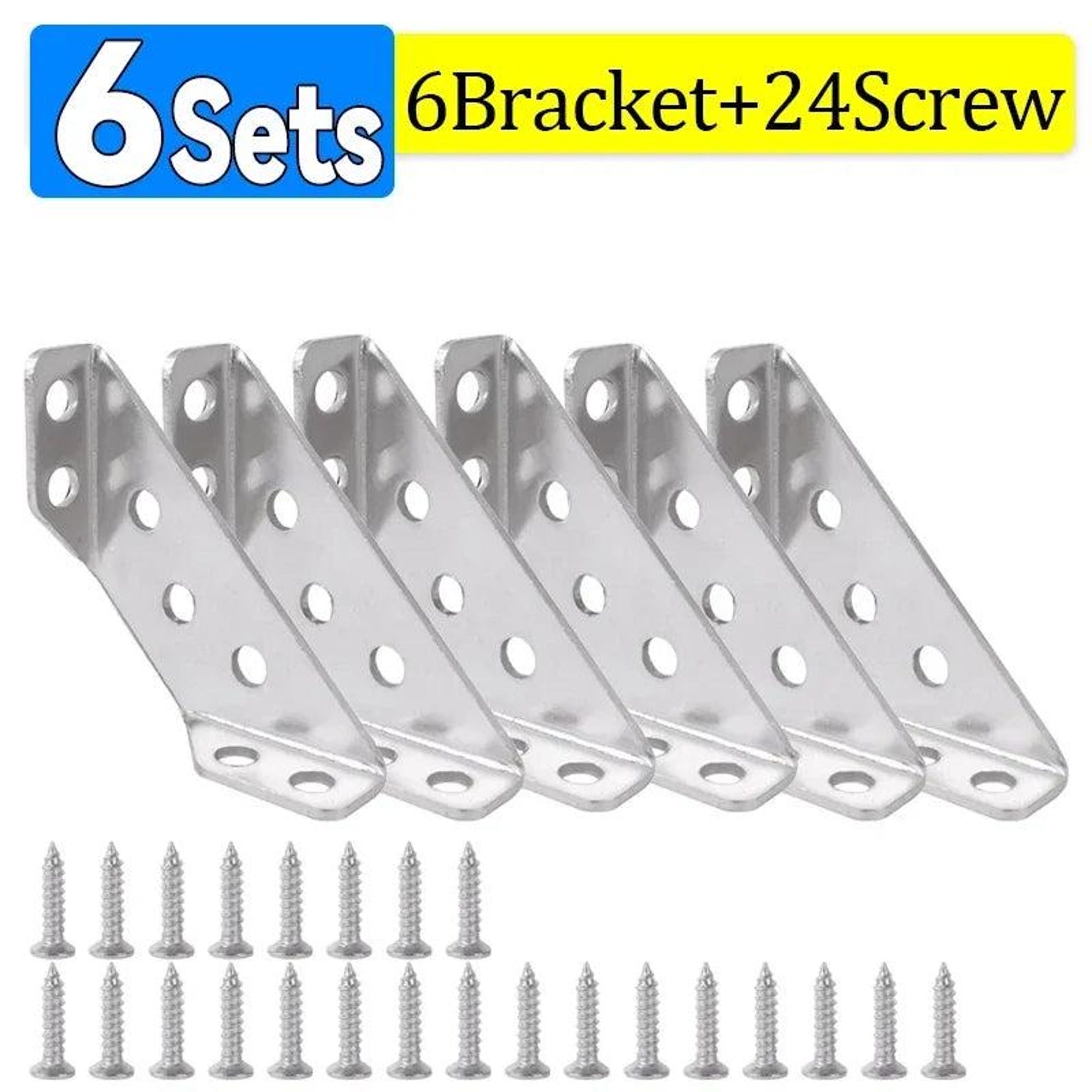 Stainless Steel Corner Brackets/brace Supports - Etsy