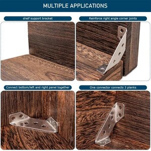 Stainless Steel Corner Brackets/brace Supports - Etsy