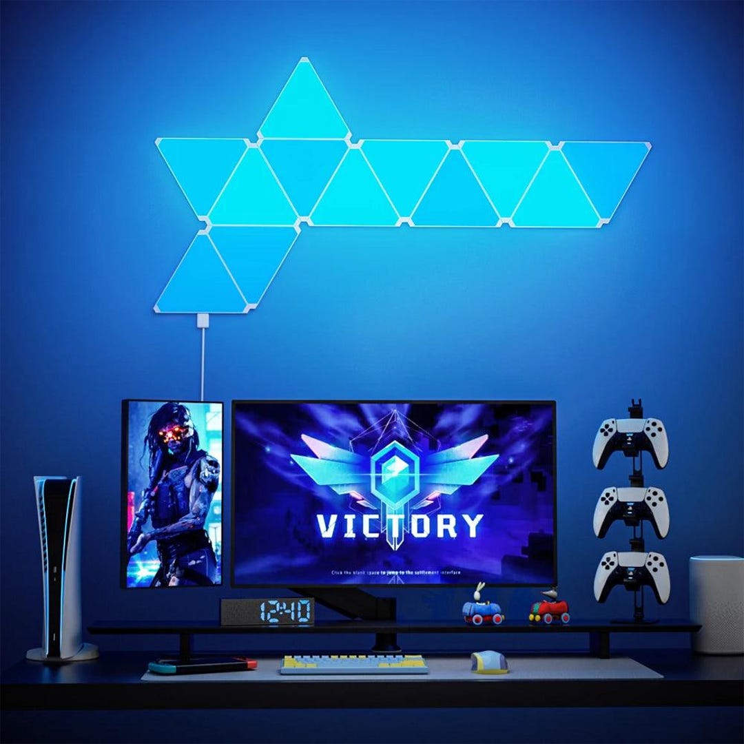 Quantum Z Triangle LED Wall Lights - Etsy