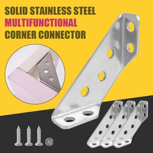 Stainless Steel Corner Brackets/brace Supports - Etsy