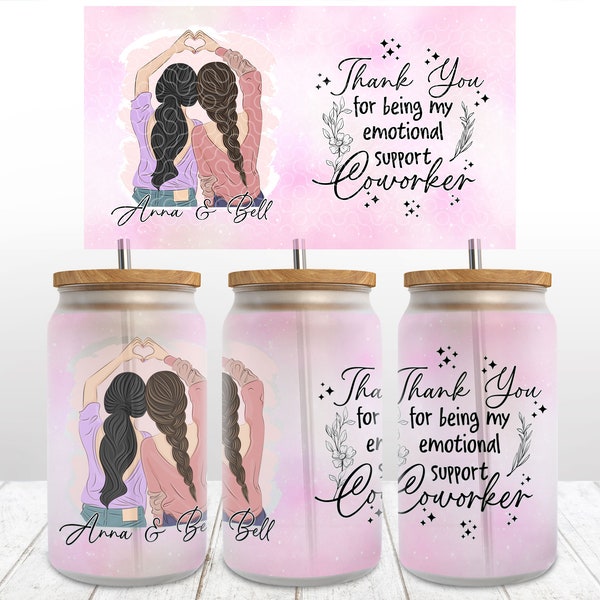 Emotional Support Coworker Sublimation - Etsy