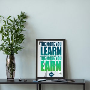 The More You Learn-rmd: Financial Motivation/personal Finance/ Digital ...