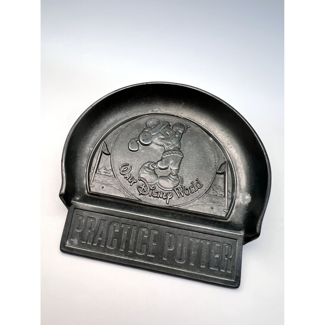 Vintage Walt Disney Mickey Mouse Practice Putter Golf Pewter - Etsy