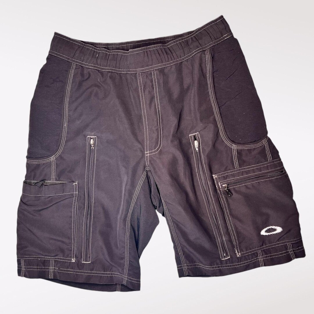 Vintage Oakley Software Tactical Software Shorts Cycling Biker Nylon ...