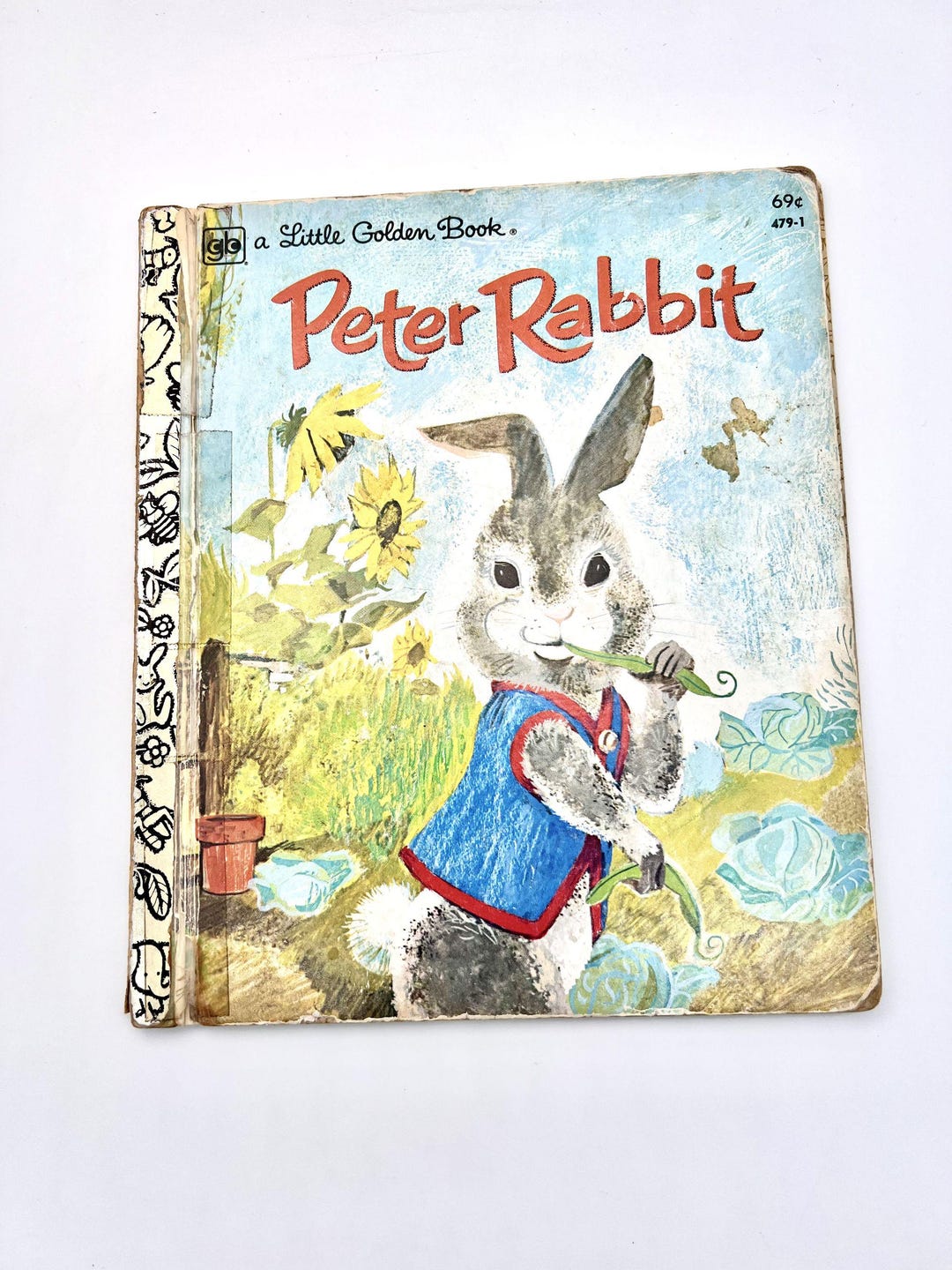 Vintage Little Golden Book Peter Rabbit 1979 - Etsy