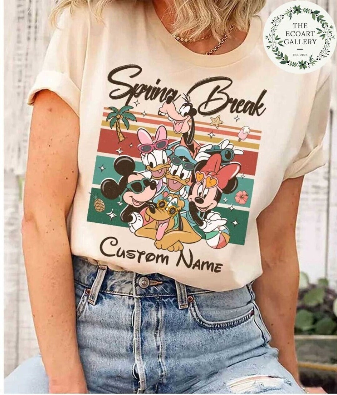 Personalized Mickey and Friends Disney Spring Break 2024 Shirt, Disney ...