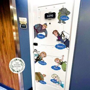 Disney Frozen Inspired Magnet, Disney Princess Elsa Anna Cruise Ship ...