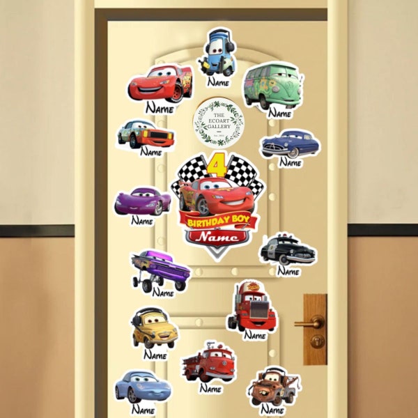 Cars Pixar Cruise Door Magnet - Etsy