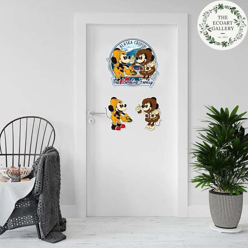Personalized Mickey Minnie Disney Alaska Cruise Magnet Disney - Etsy