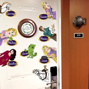 Disney Tangled Inspired Magnet, Disney Lost Princess Rapunzel Cruise ...