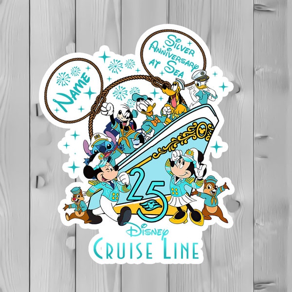 Family Anniversary Cruise Magnet - Etsy