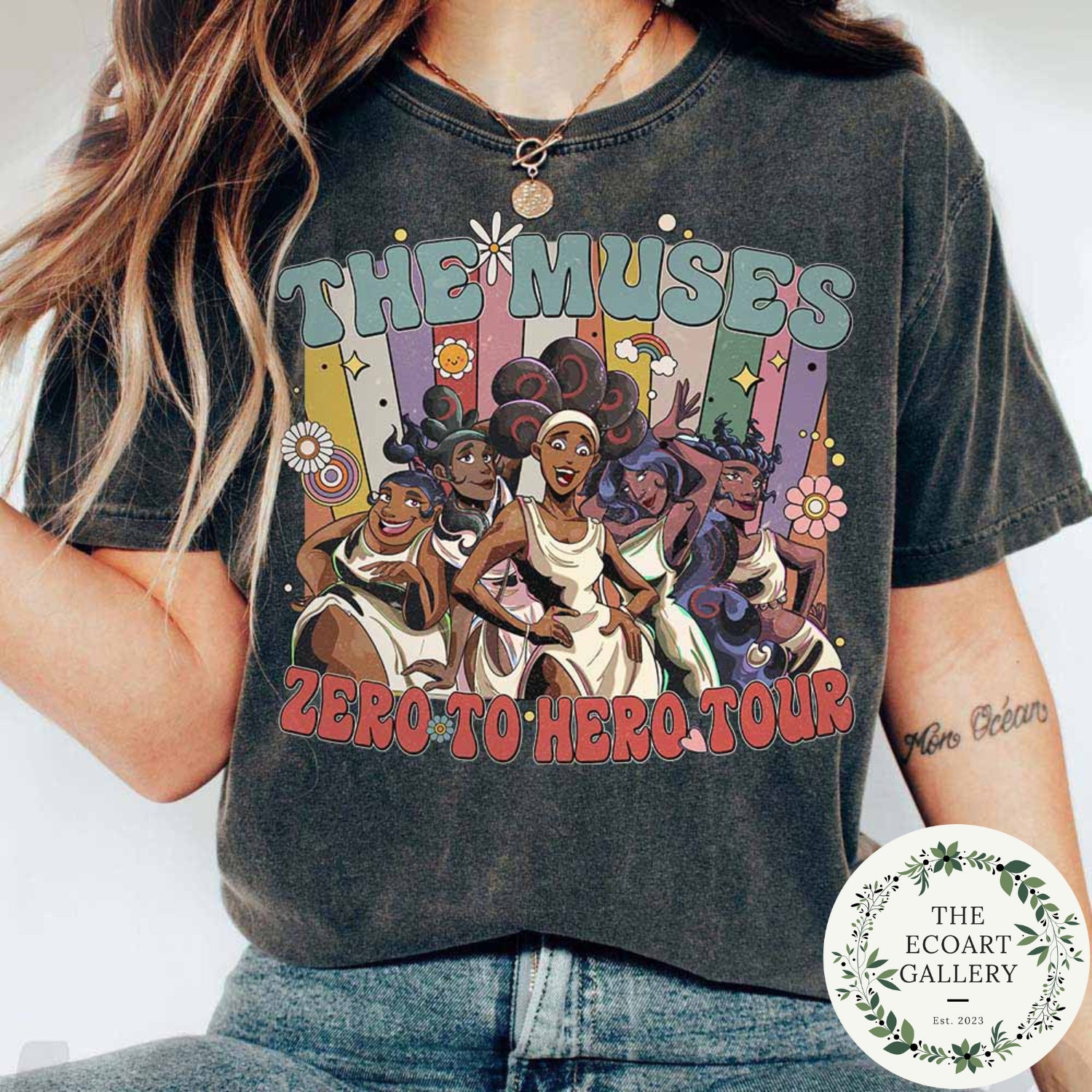 Vintage Retro the Muses Zero to Hero Tour Shirt Retro Disney - Etsy