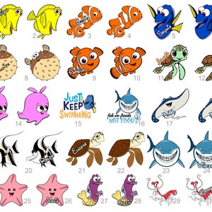 Disney Finding Nemo Inspired Magnet, Disney Family Cruise Ship ...