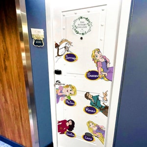 Disney Tangled Inspired Magnet, Disney Lost Princess Rapunzel Cruise ...