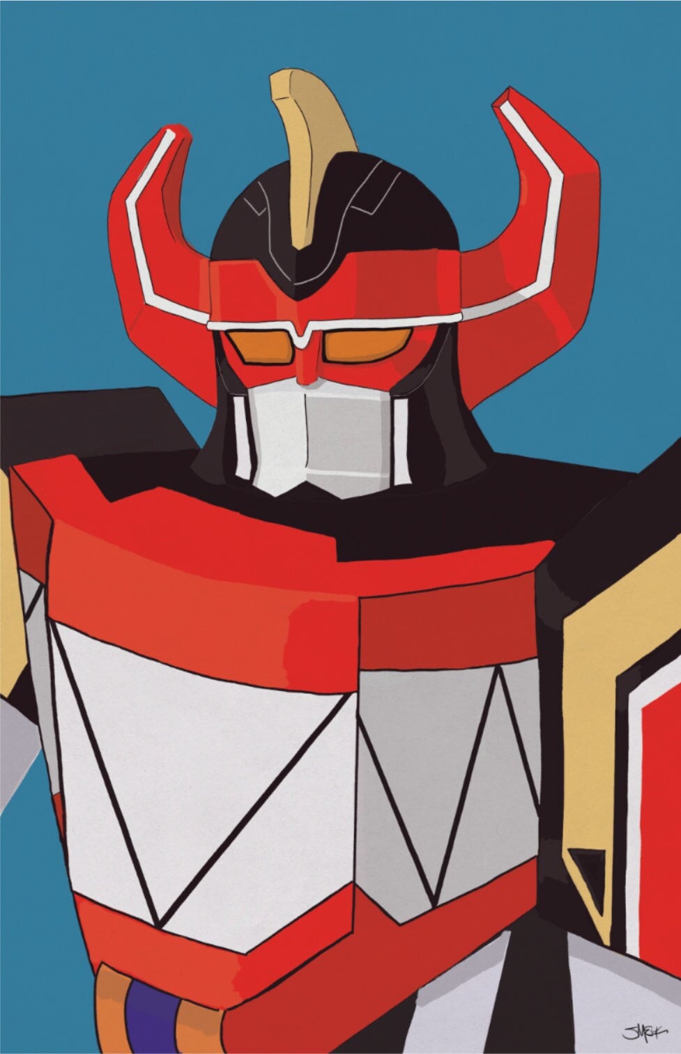 Mighty Morphin Power Rangers Megazord Wallpaper