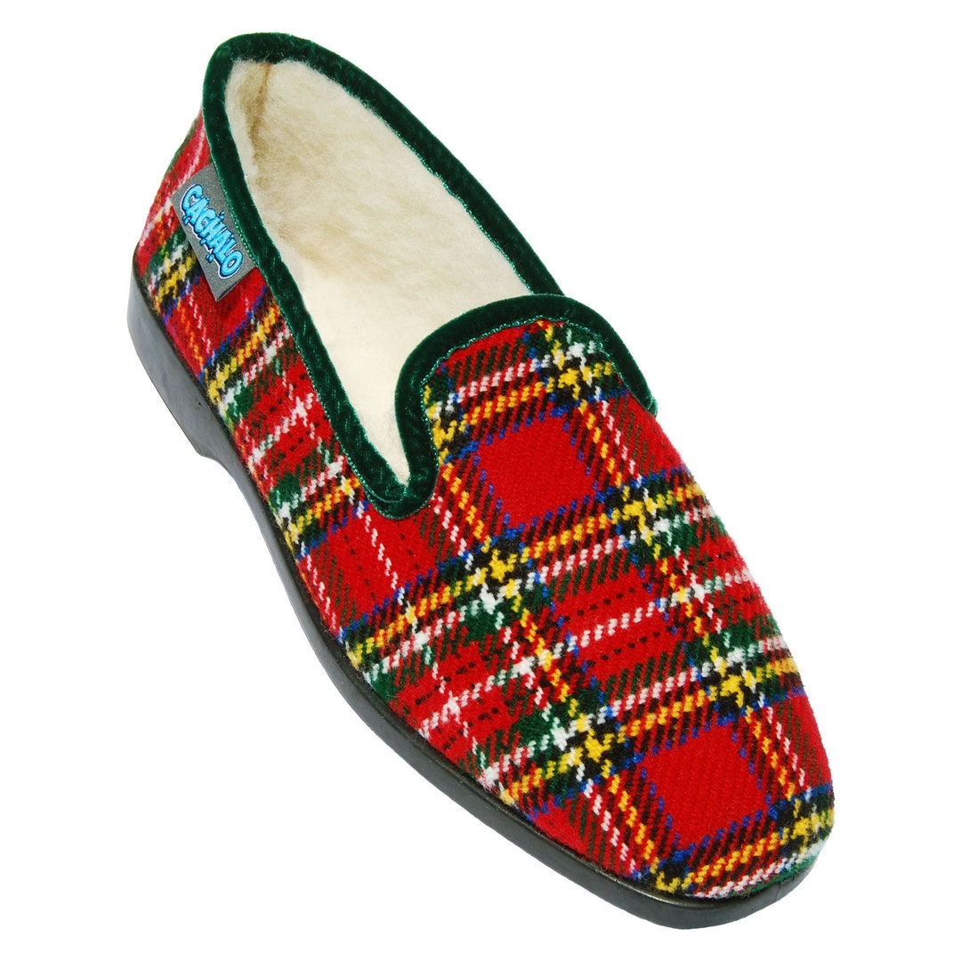 Mixed Caledonian Slippers Rubber Outsoles - Etsy