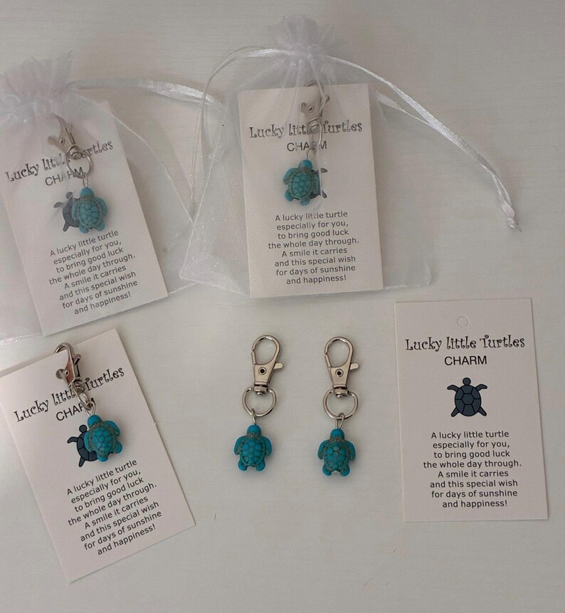 Turtle Keychain, Good Luck Charm, Keepsake Gift - Etsy UK
