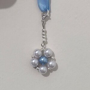 Something Blue Flower Charm. Perfect Dainty and Classy Gift for a ...