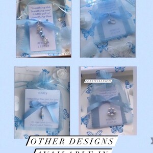 Something Blue Flower Charm. Perfect Dainty and Classy Gift for a ...