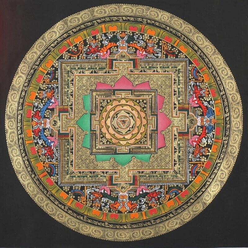 Tibetan Thangka - Etsy