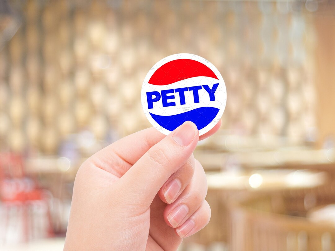 Petty Sarcastic Stickers Holographic Water Bottle Sticker Petty AF ...