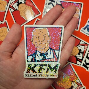 Cotton Hill Killed Fitty Men Sticker - King of the Hill Funny Laptop ...