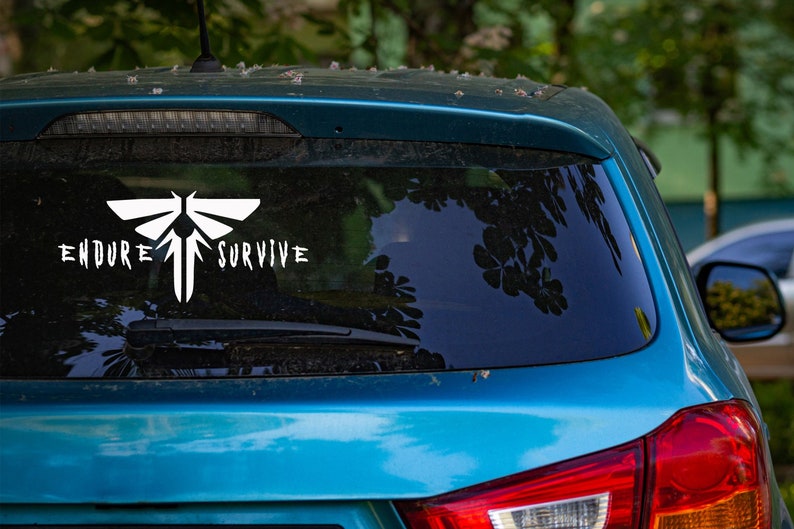 The Last of Us Firefly Car Decal, Zombie, Clicker Gamer Gift, Endure ...