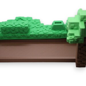 3D Printed Minecraft Creeper Dock Display Stand for Nintendo Switch ...