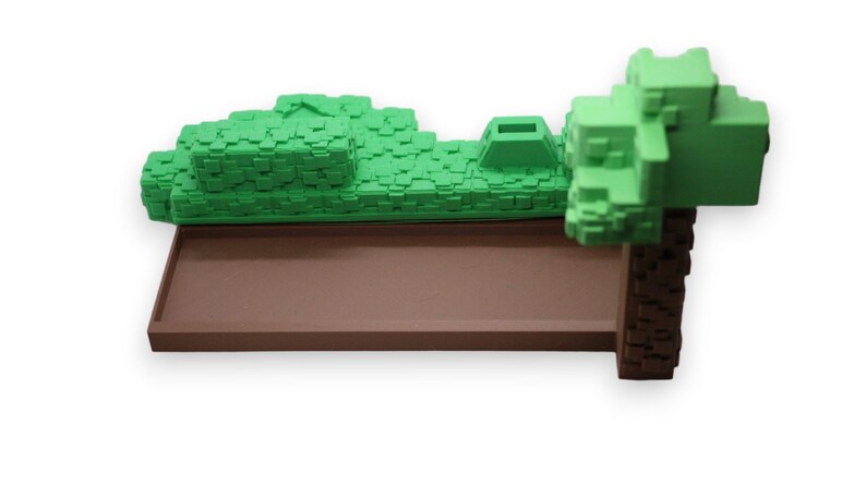 3D Printed Minecraft Creeper Dock Display Stand for Nintendo Switch ...