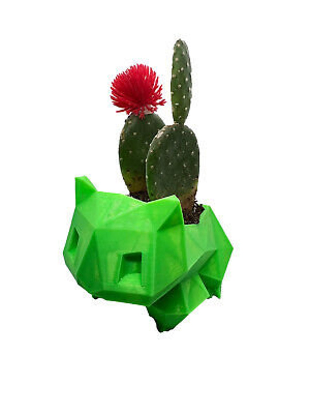 Pokemon Bulbasur 3d Printed Planter Succulent Cactus Custom - Etsy