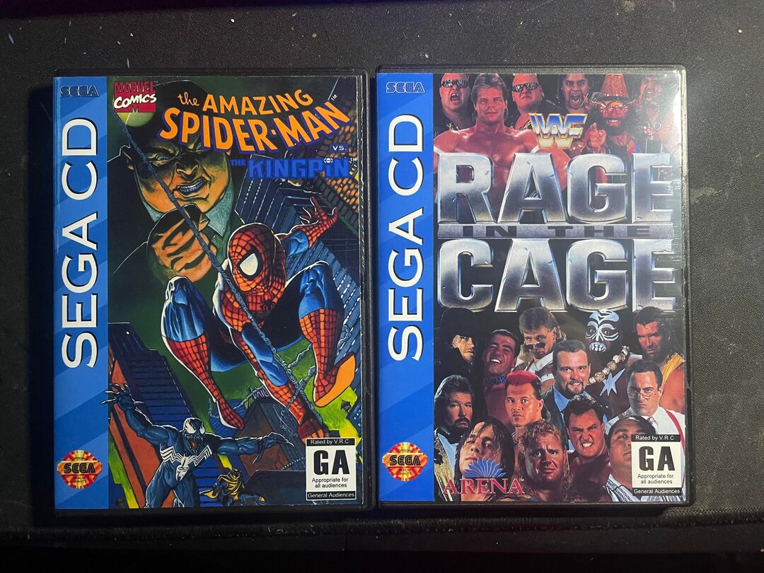 ANY Sega CD Reproduction Game/case Combo Repro Custom Made - Etsy